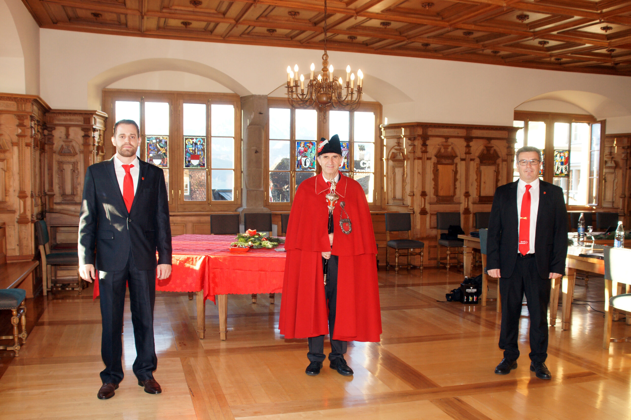 Vereidigung BR Michael Betschart - Bezirk Schwyz